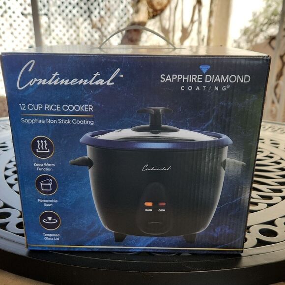 continental | Kitchen | Continentalsapphire Diamond Rice Cooker | Poshmark